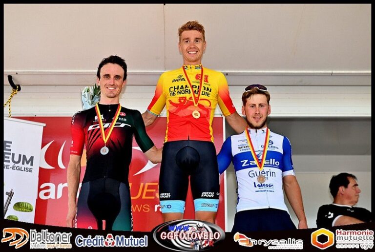 Lévi Matifas Champion de Normandie du Chrono U23 & Clément Patat Vive ...